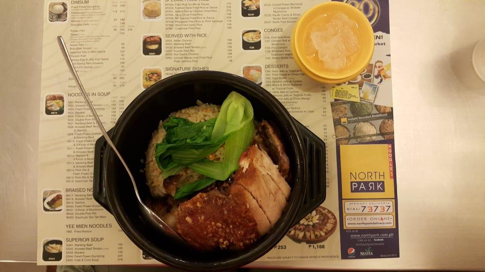 Menu at North Park Noodles restaurant, Mandaluyong, 1554 Shaw Blvd