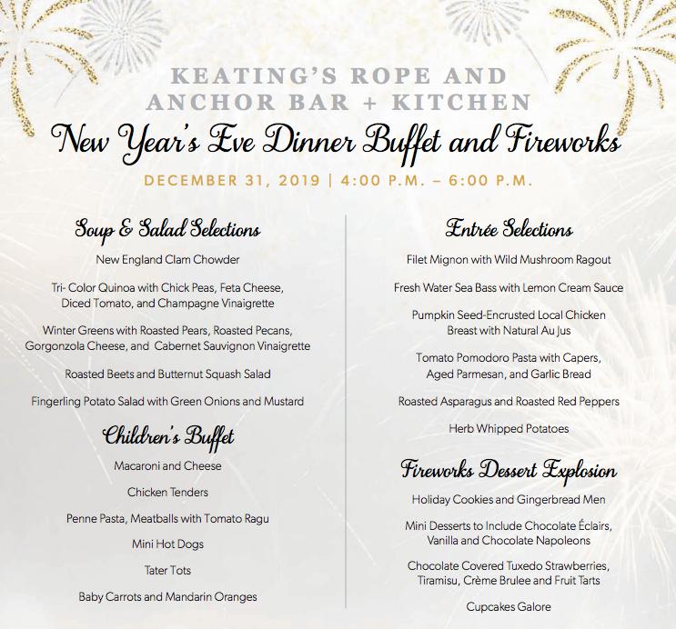 Menu at Keating's Rope and Anchor Bar + Kitchen, Philadelphia