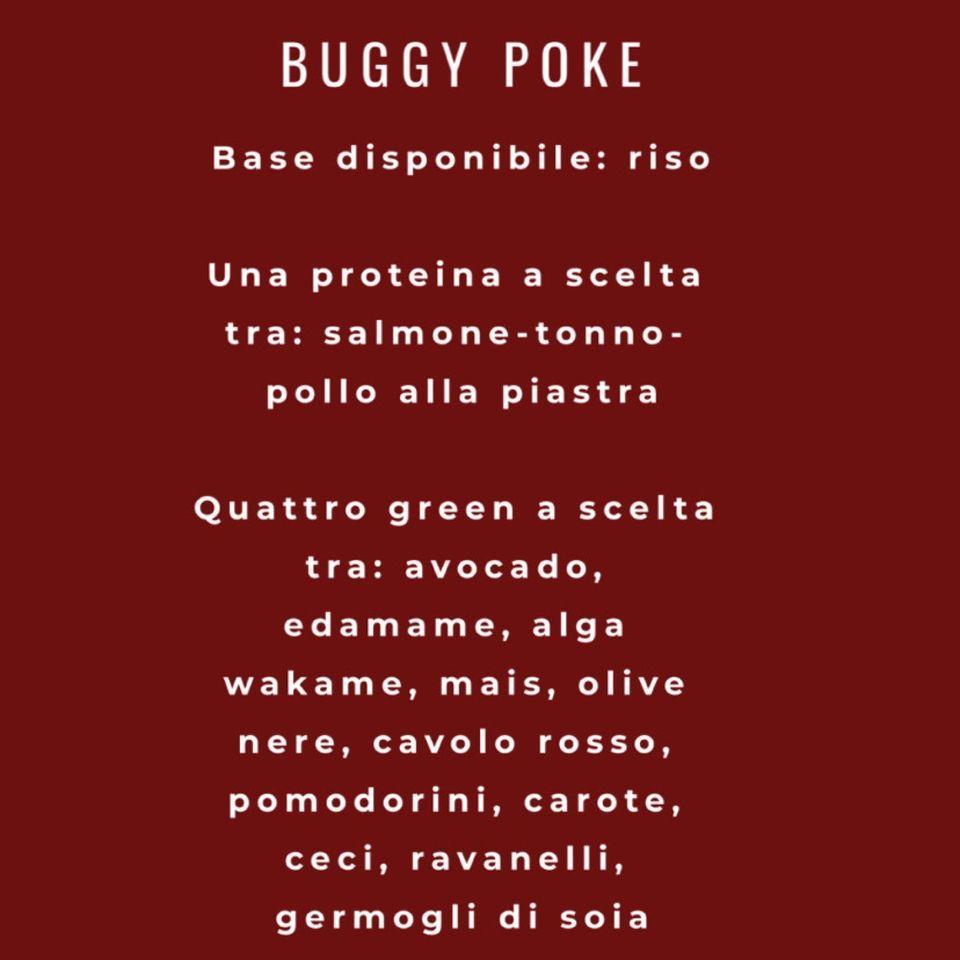 Speisekarte von Buggy Burger restaurant, Bollate