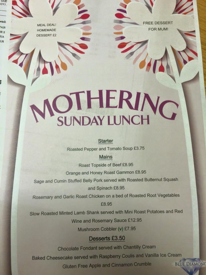 Menu at Springfields Home & Garden cafe, Spalding
