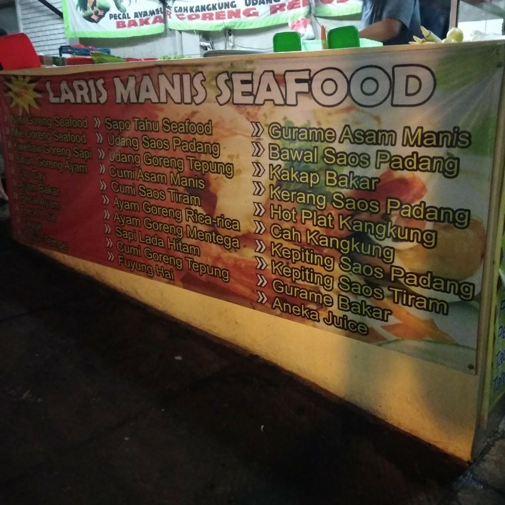 Menu at New Laris Manis Sea Food restaurant, Bekasi Regency