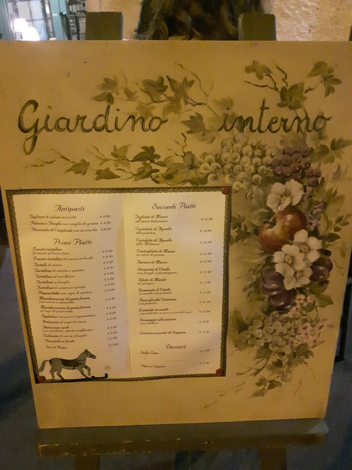 Menu da Trattoria "Il Cavallino" ristorante, Valeggio Sul Mincio