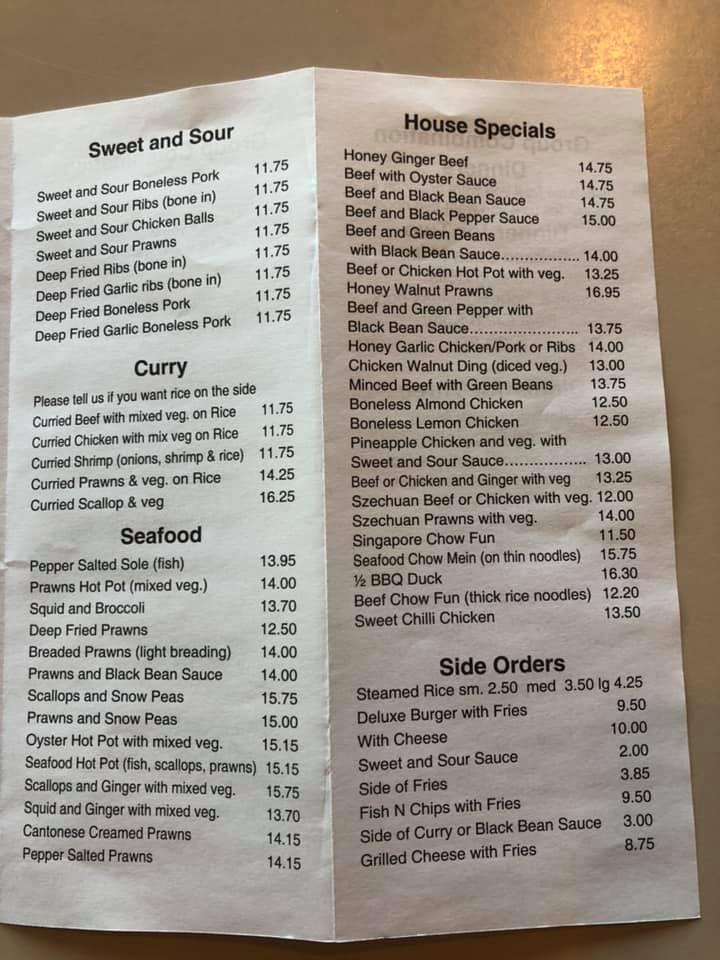 Canton Garden Menu | Fasci Garden