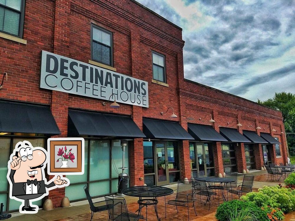 Destinations Coffeehouse in Lincoln - Restaurant menu and reviews