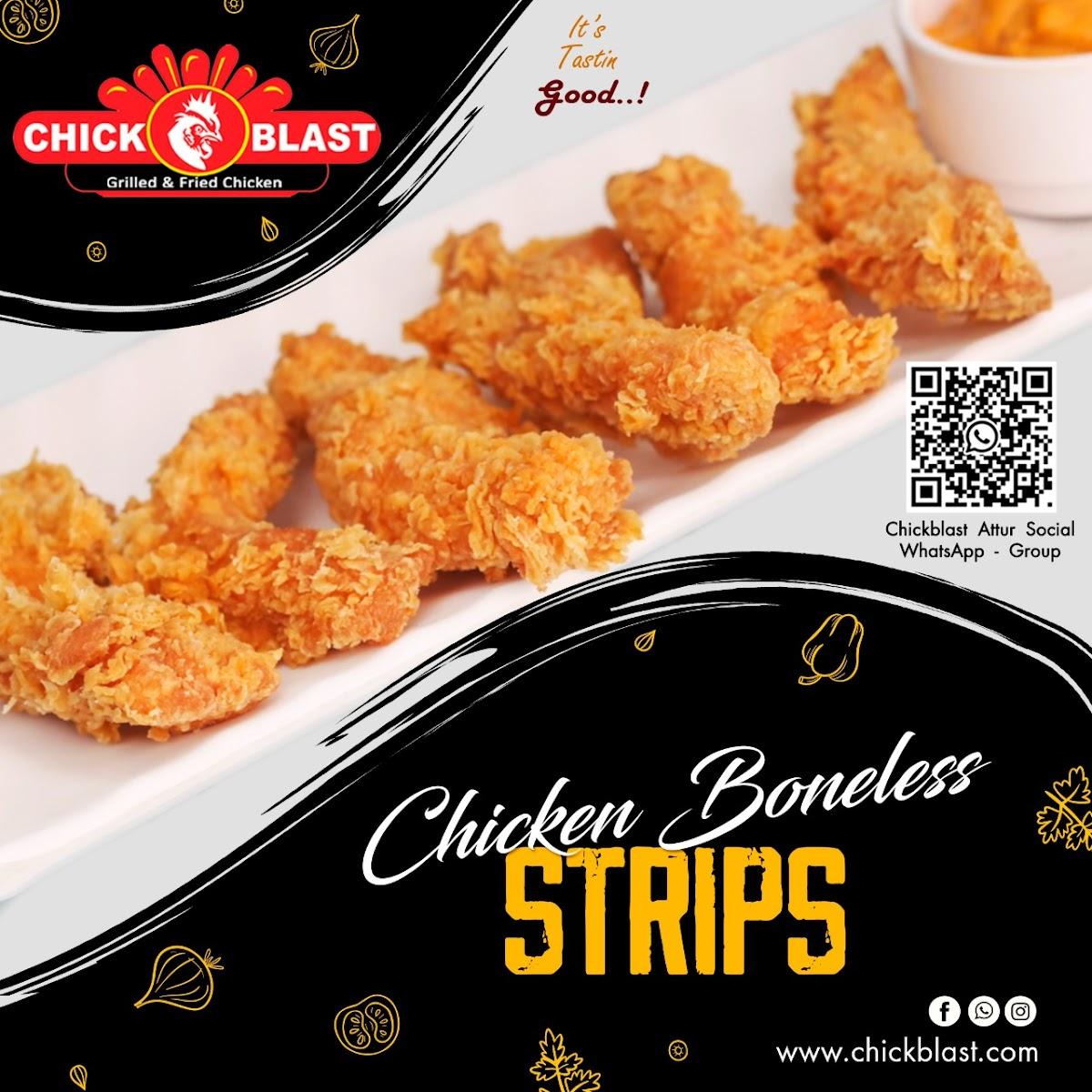Menu at Chick Blast, Attur