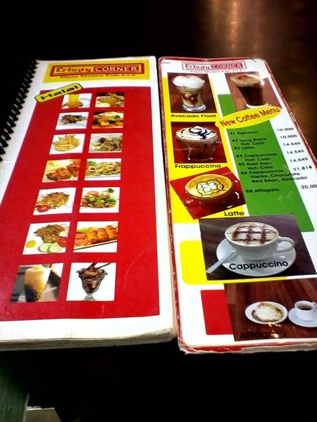 Menu at Crispy Corner cafe, Medan, Plaza Medan Fair