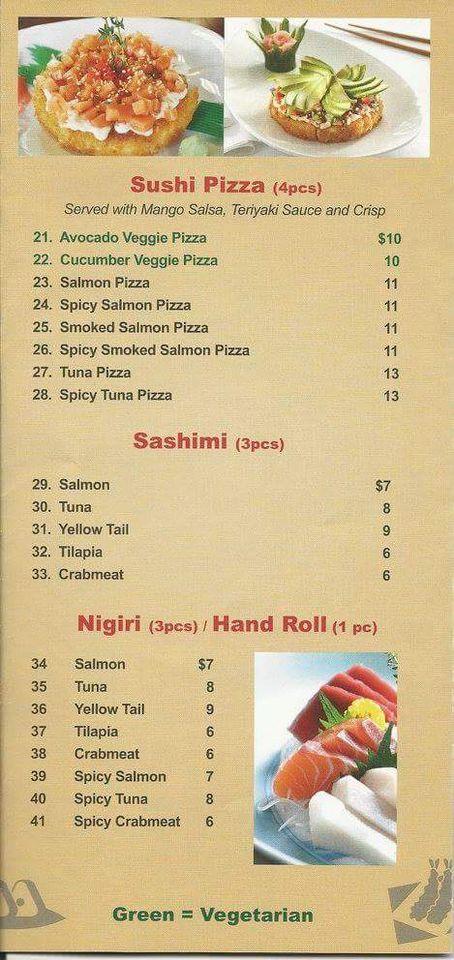 Menu at Ba-Li Laffa restaurant, Vaughan, Bathurst St