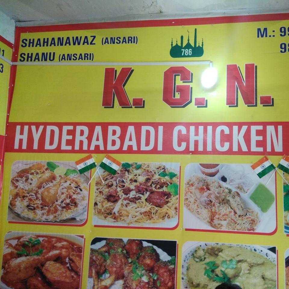 Menu at KGN Hyderabadi Chicken Point, Gurugram