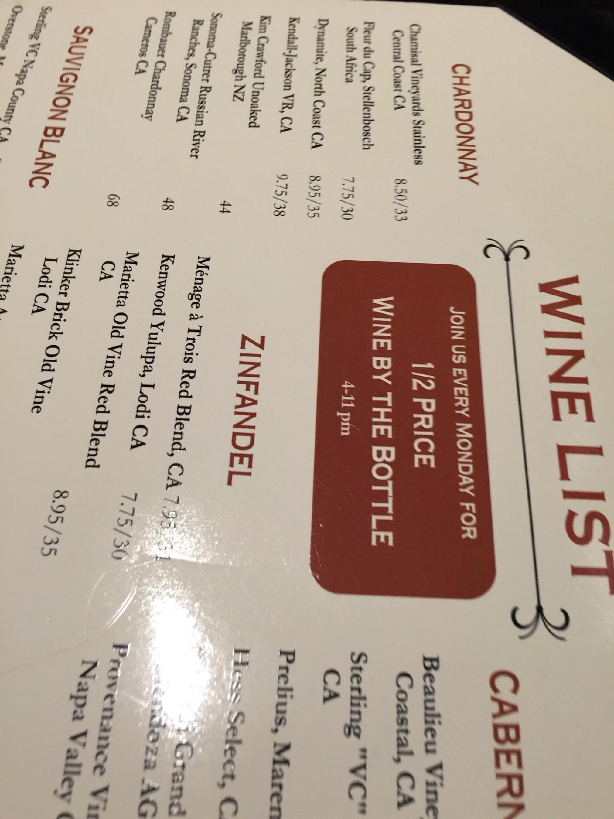 Menu at Doolittles Woodfire Grill pub & bar, Golden Valley, 550 ...
