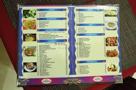 Menu at Adyar Ananda Bhavan - A2B, Chennai, Shop No. 79