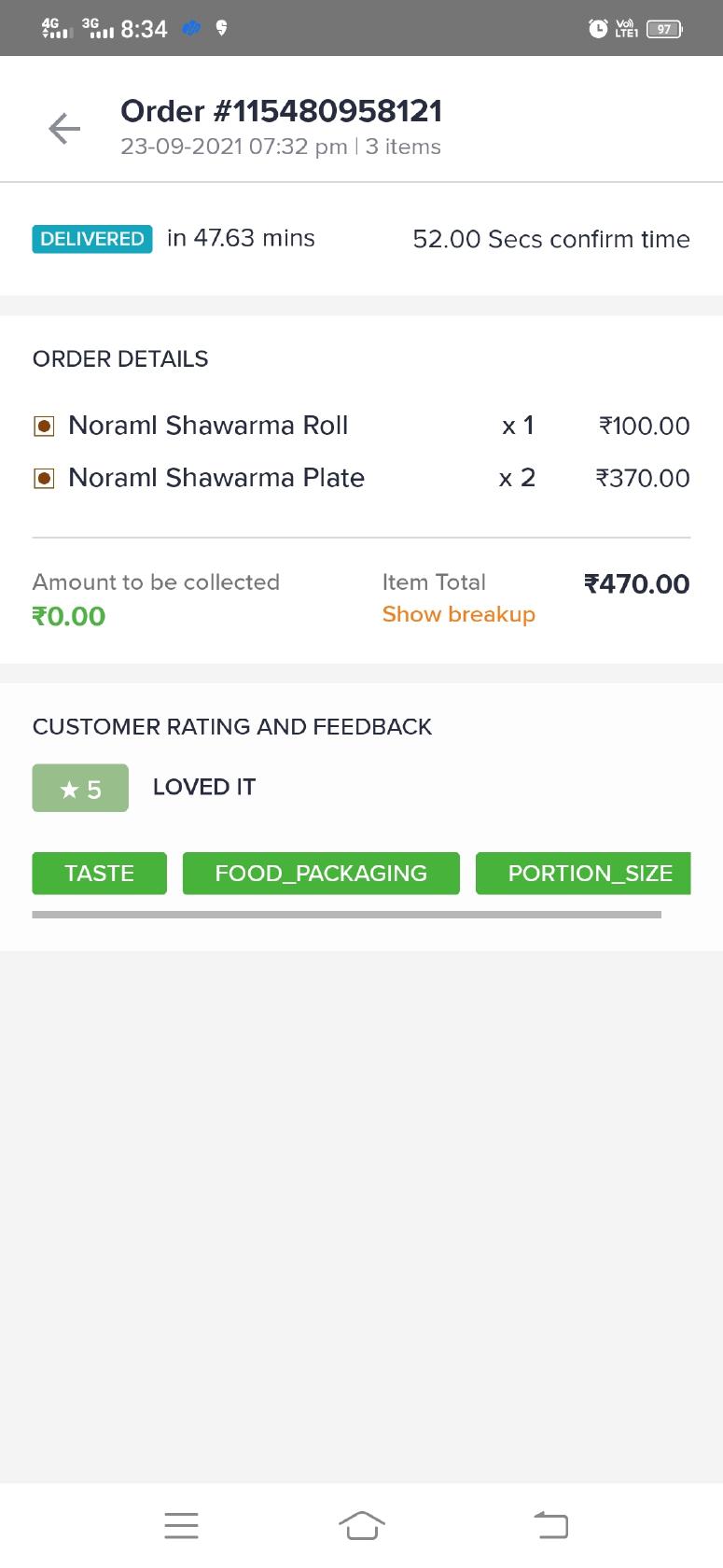 Menu at MSD SHAWARMA, Coimbatore, Kannan super Store campus
