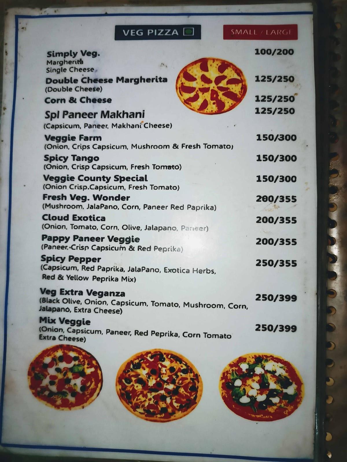 Menu at RION'S PIZZA & FAST FOOD, Anupshahar
