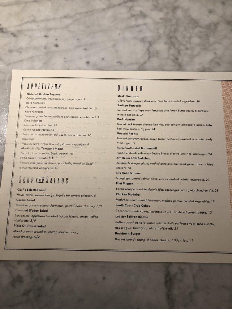 Menu at The Half Nelson pub & bar, Davenport