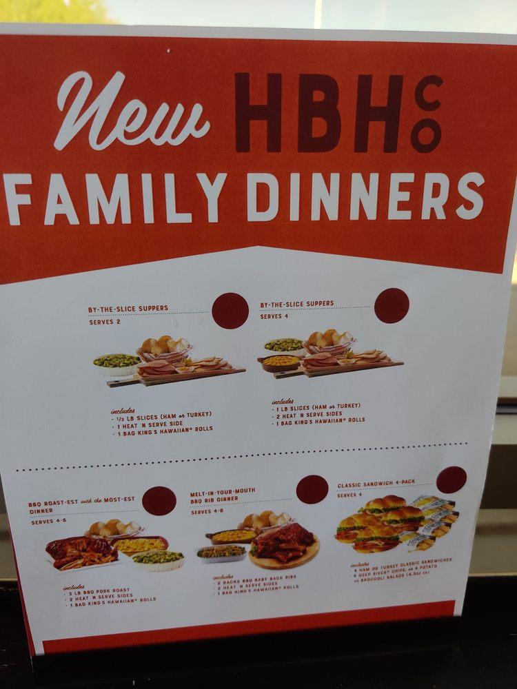 Menu at The Honey Baked Ham Company restaurant, Tolleson
