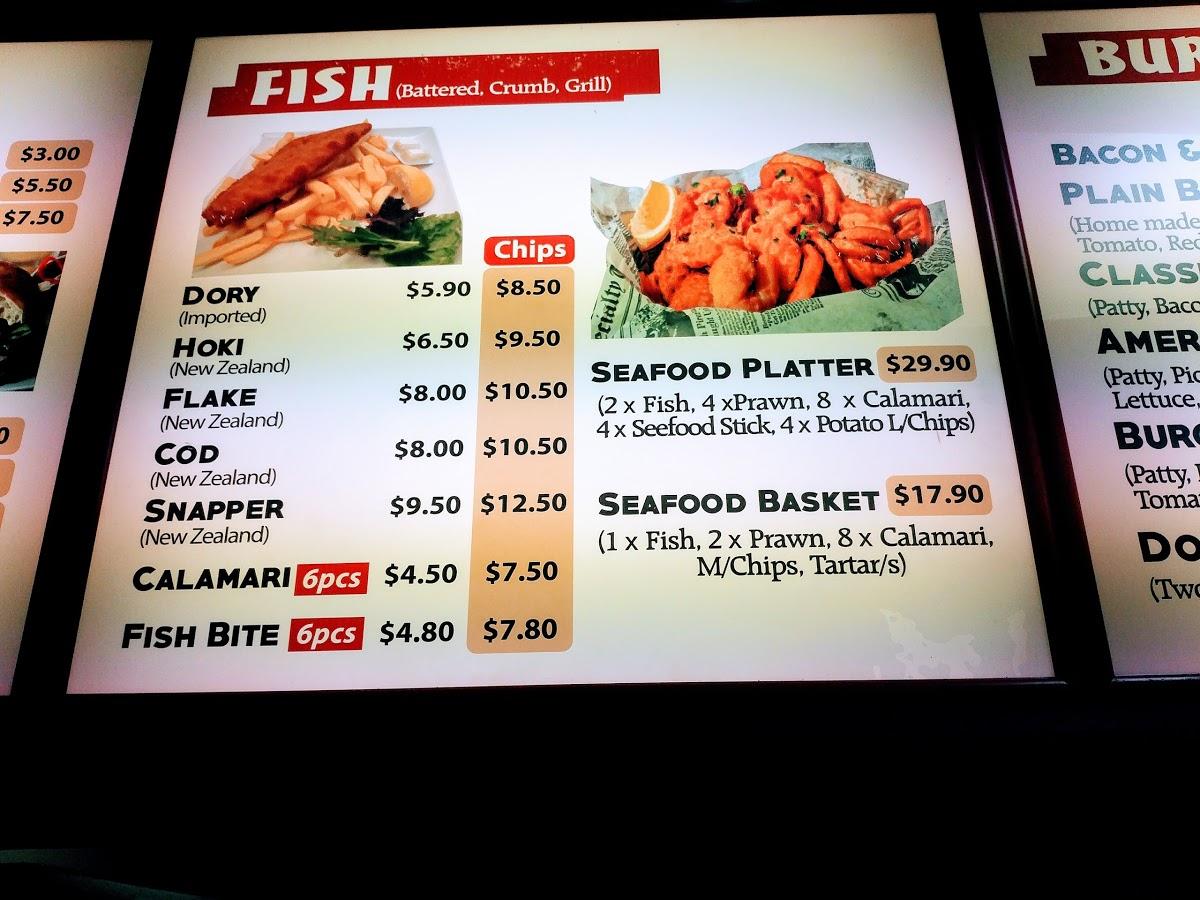 Menu at Chicken Baron Carvery, Upper Coomera