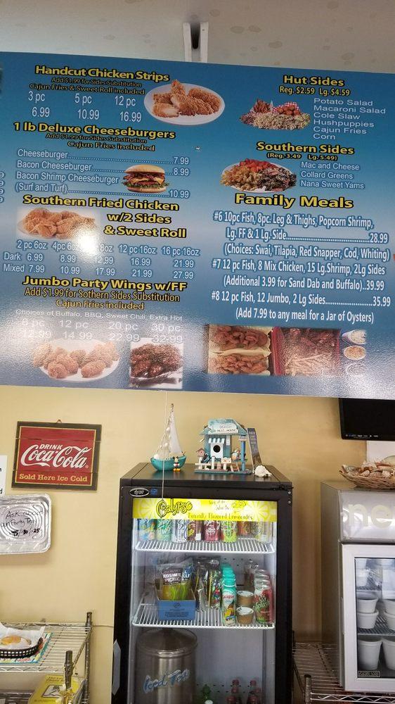 Menu at The Fish Hut restaurant, Hemet