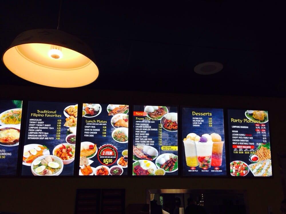 Menu at Manila Sunset Restaurant - West Covina, West Covina