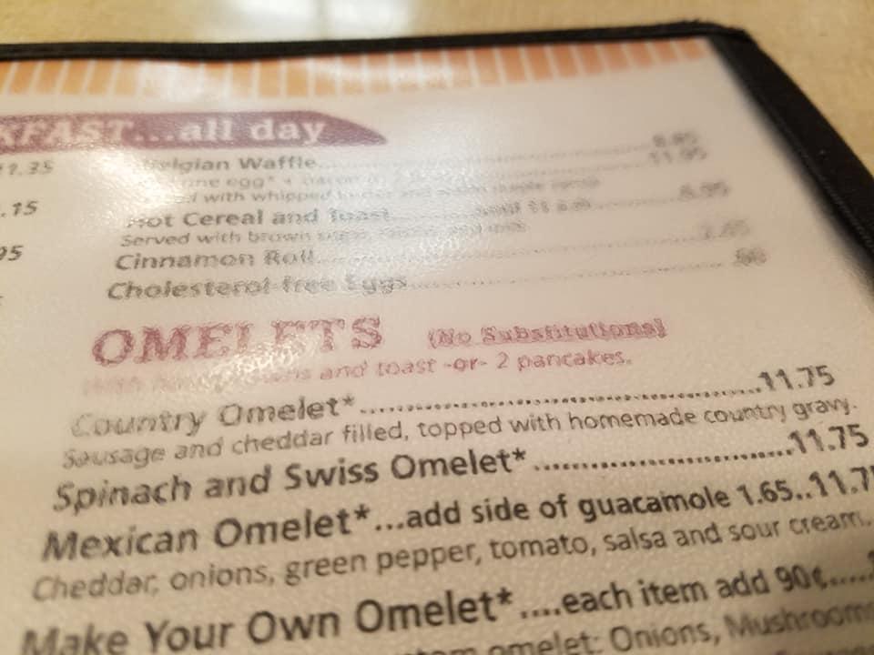 Menu at Davidson's Casual Dining restaurant, Tigard