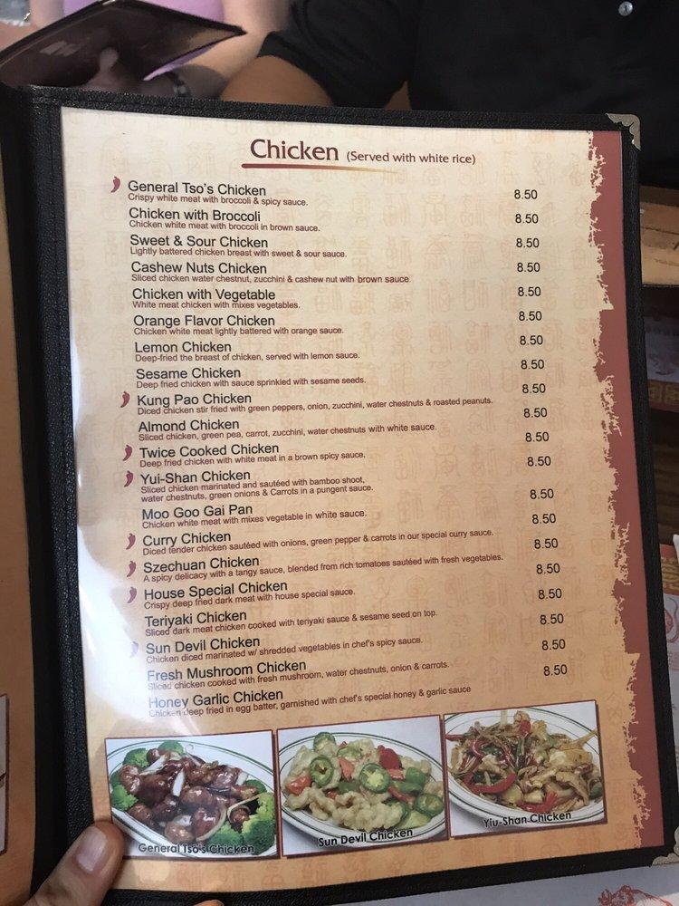 Menu at New Asian Kitchen restaurant, Phoenix