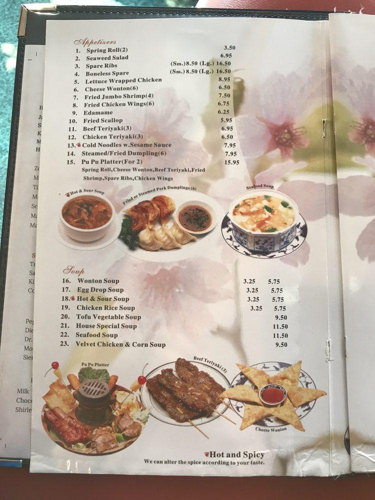 Menu at Tasty House Chinese Restaurant, Castle Rock