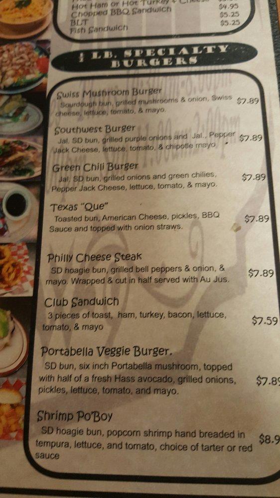 Menu at The Feed Mill BBQ, Gatesville