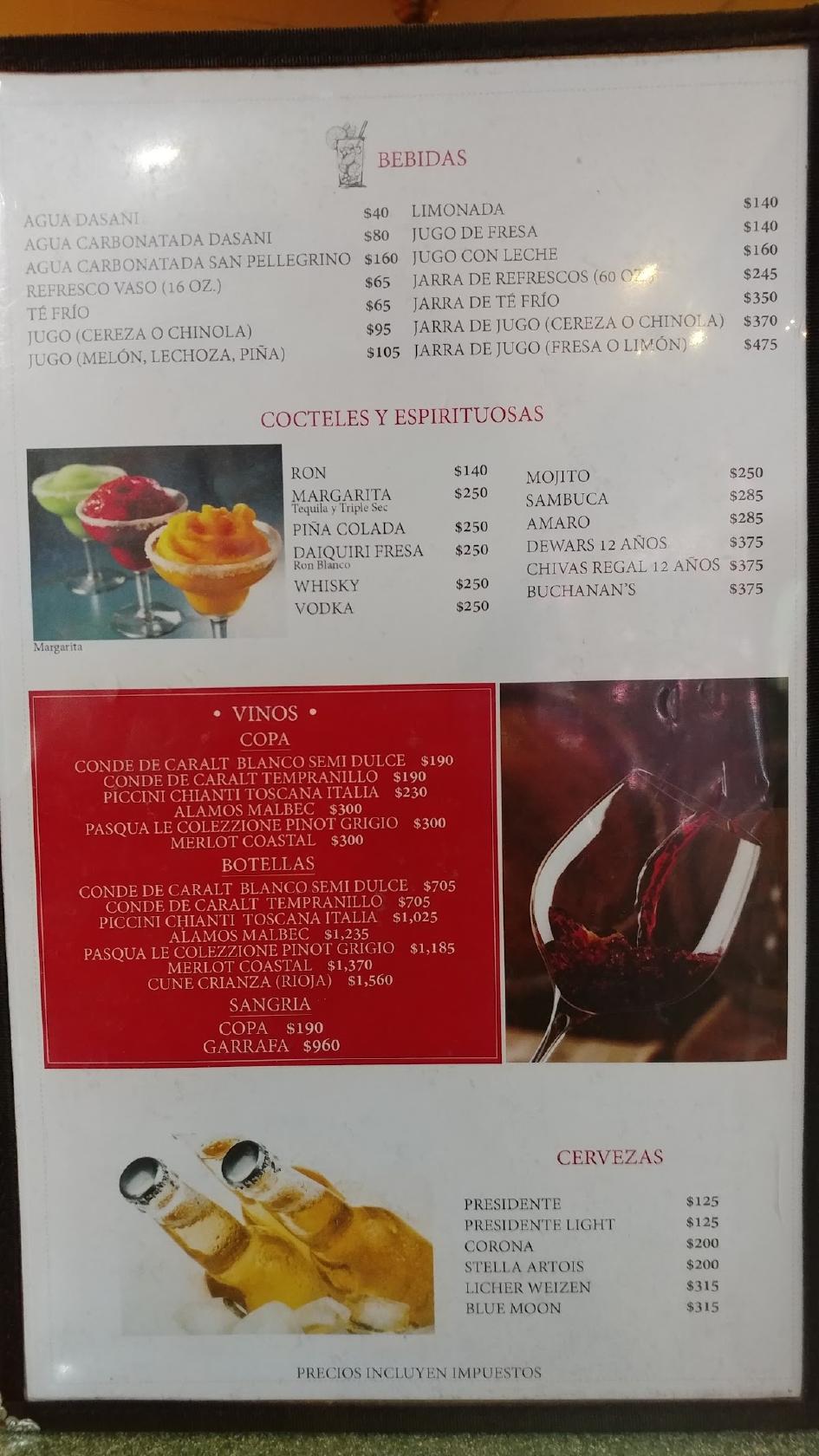 Menu at Pala Pizza restaurant, Higuey, Hijo
