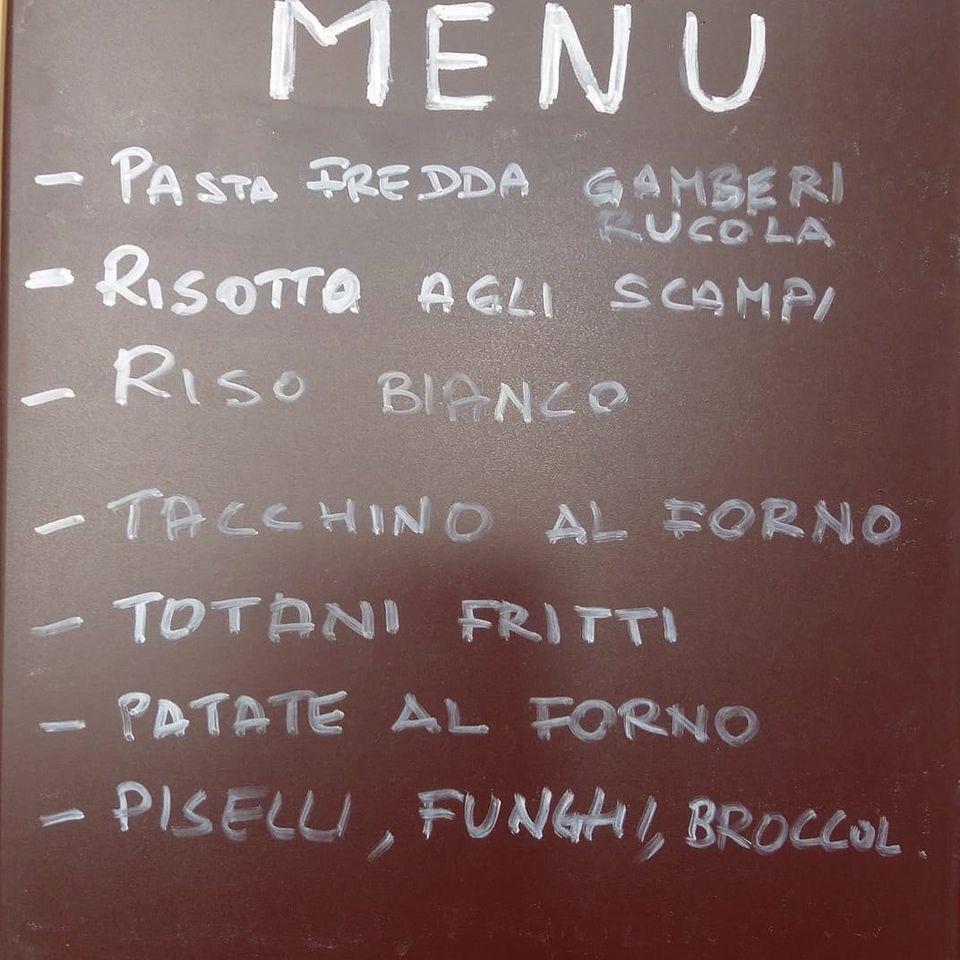 Menu at PANAMA CAFE', Monterotondo