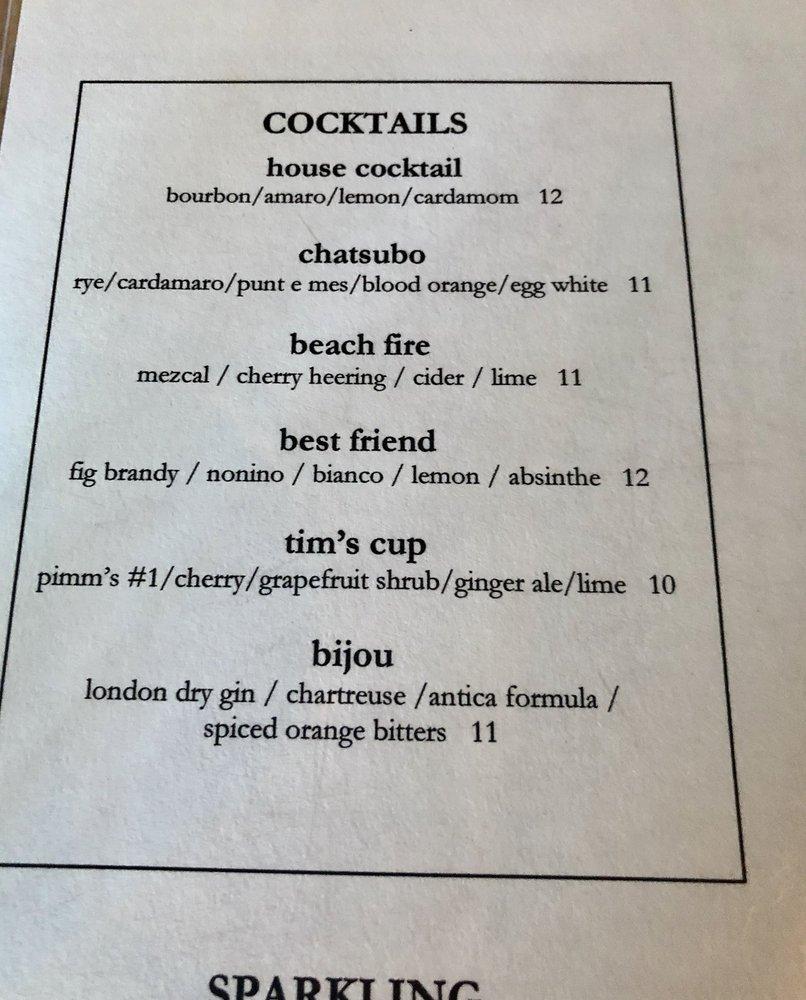 Menu at The Fat Lamb Modern Kitchen & Bar, Louisville
