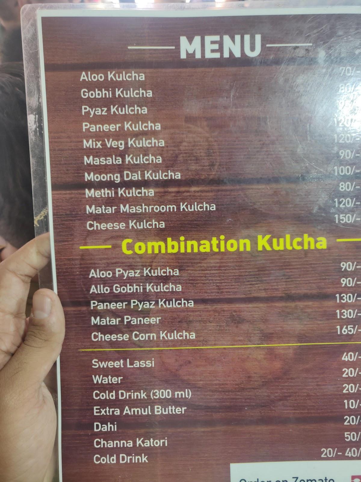 Menu at Civil Line Wala, Gurugram, Shop no. 81