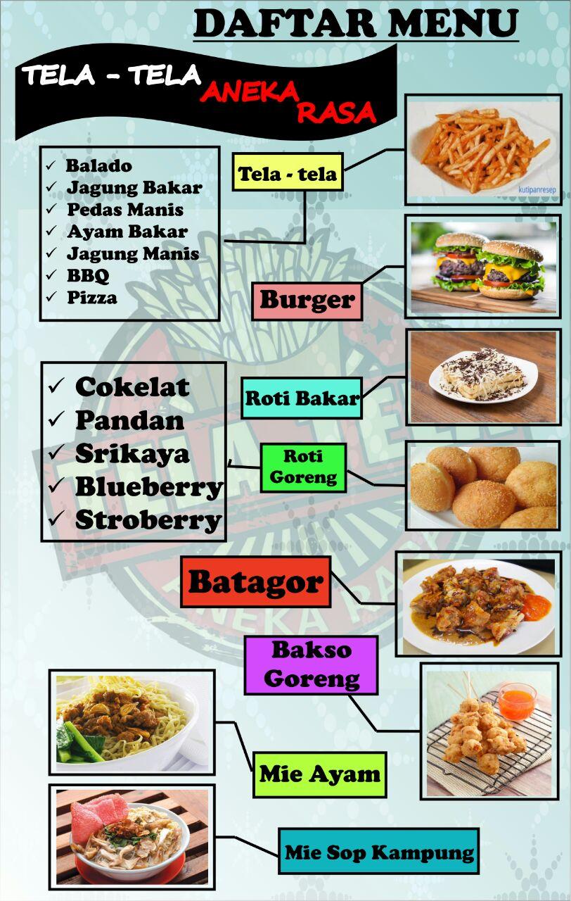Menu at TELA - TELA ANEKARASA restaurant, Binjai