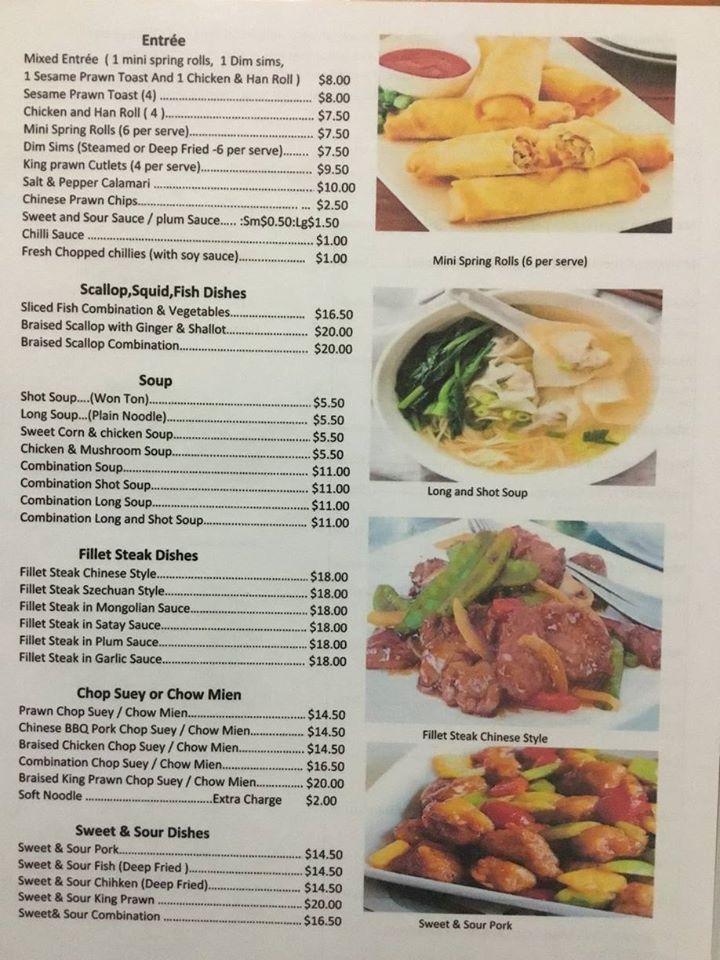 Menu at Imperial Hotel pub & bar, Inverell