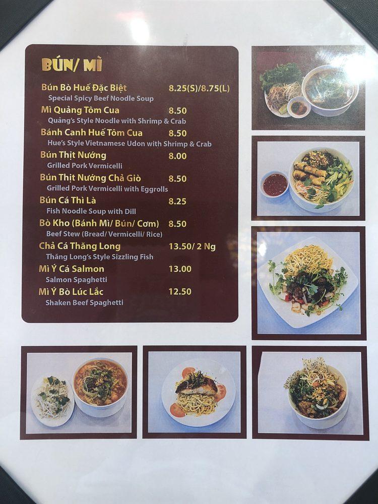 Menu at Tam's Restaurant, Garden Grove