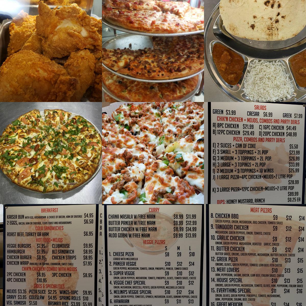 Menu at Melina's Café - Restaurant and Catering, Delta