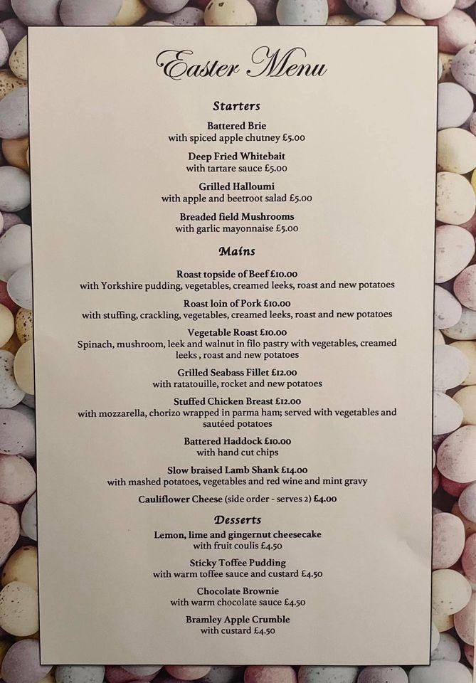 Menu at The Frocester pub & bar, Frocester