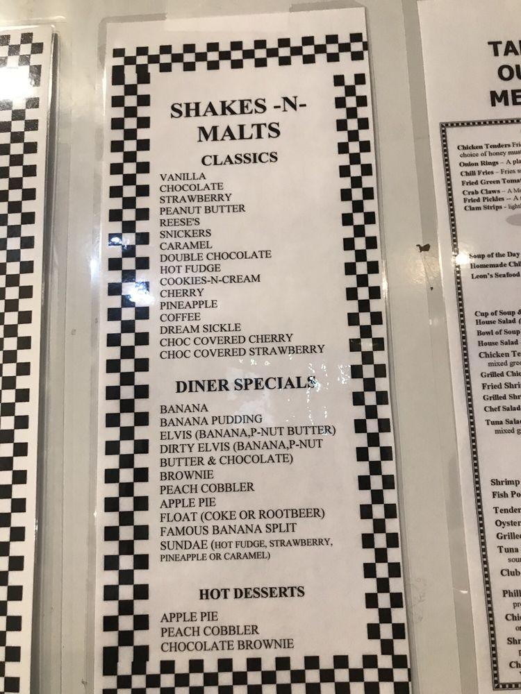 Menu at Big Time Diner restaurant, Mobile