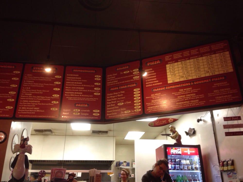 Menu at Perry's More Than Pizza pizzeria, Gustine