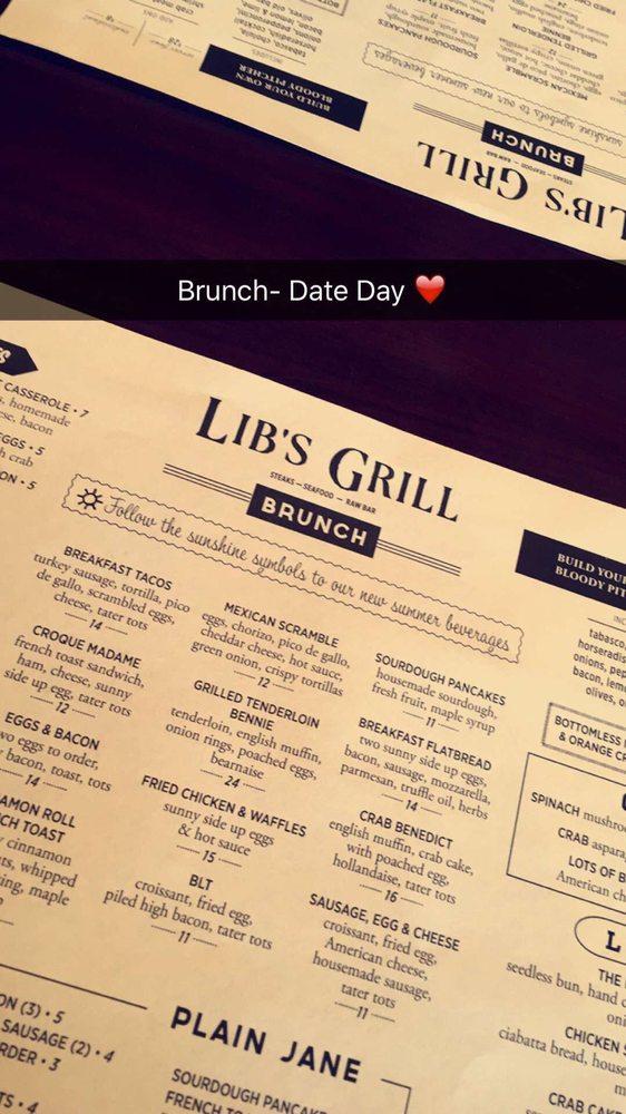 Menu at Lib's Grill Perry Hall pub & bar, Perry Hall
