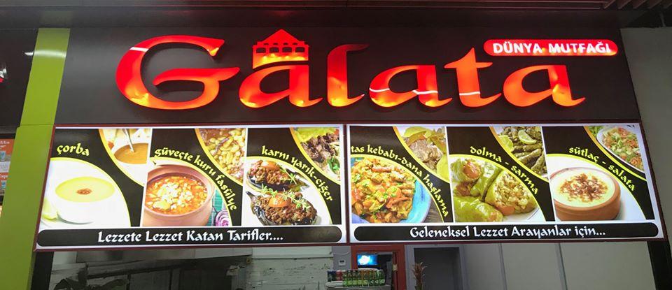 Menu at Galata Yemek, Çorlu