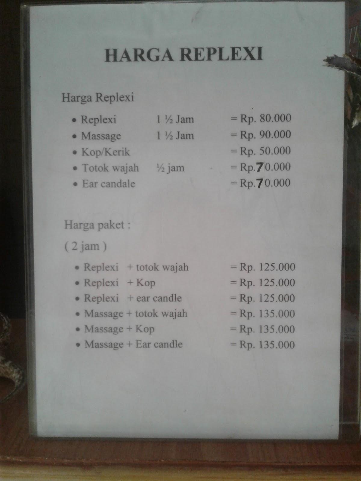 Menu at Restoran Garuda Baru, Citeureup
