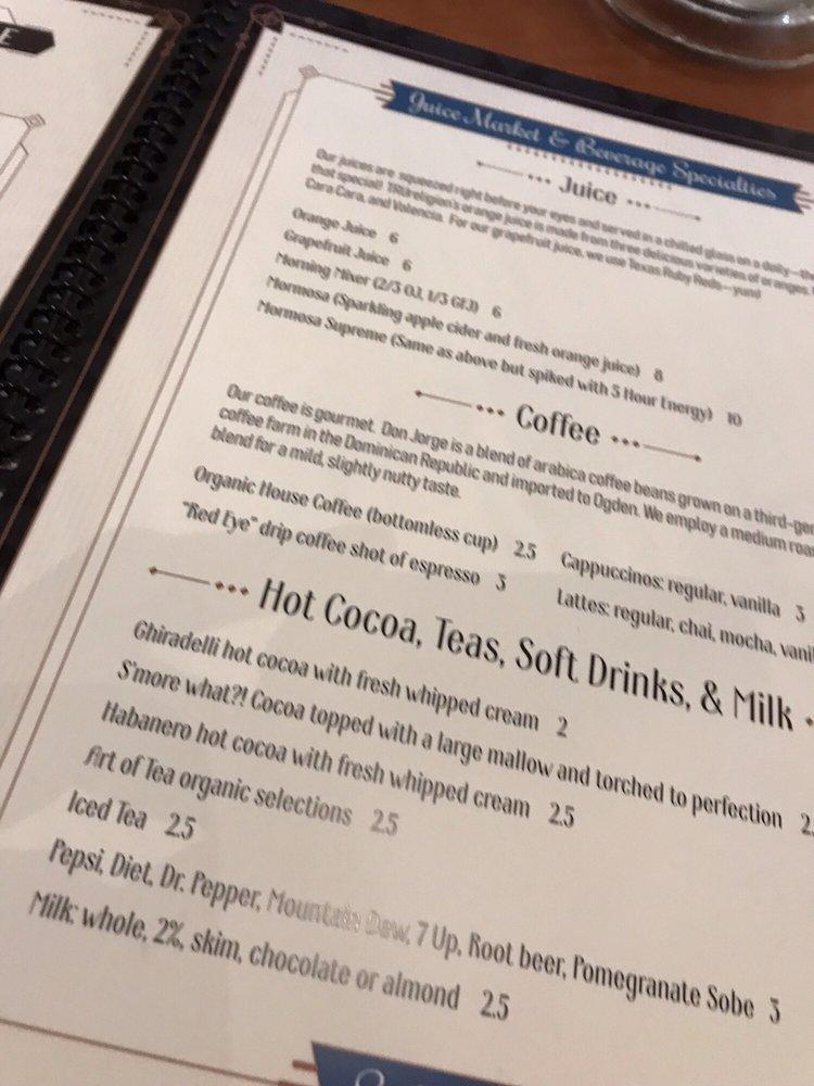 Menu at TRUreligion Pancake & Steakhouse, Orem