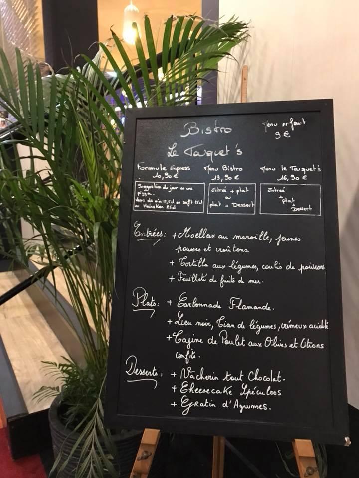 Menu at Le Touquet's - Restaurant du Casino Partouche Calais, Calais ...