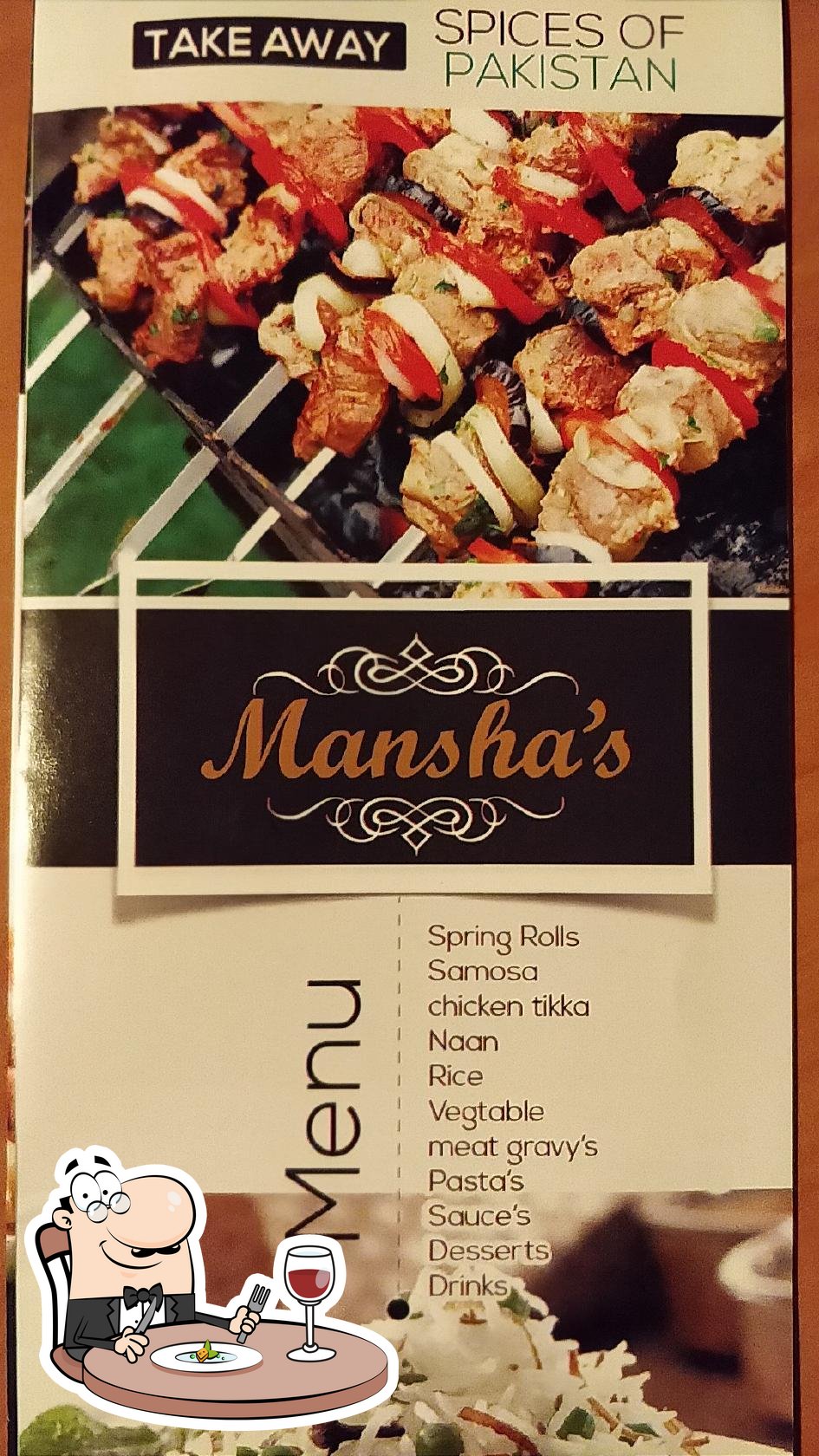 Mansha's - Spices of Pakistan, Mechelen - Restaurant menu, prices and ...