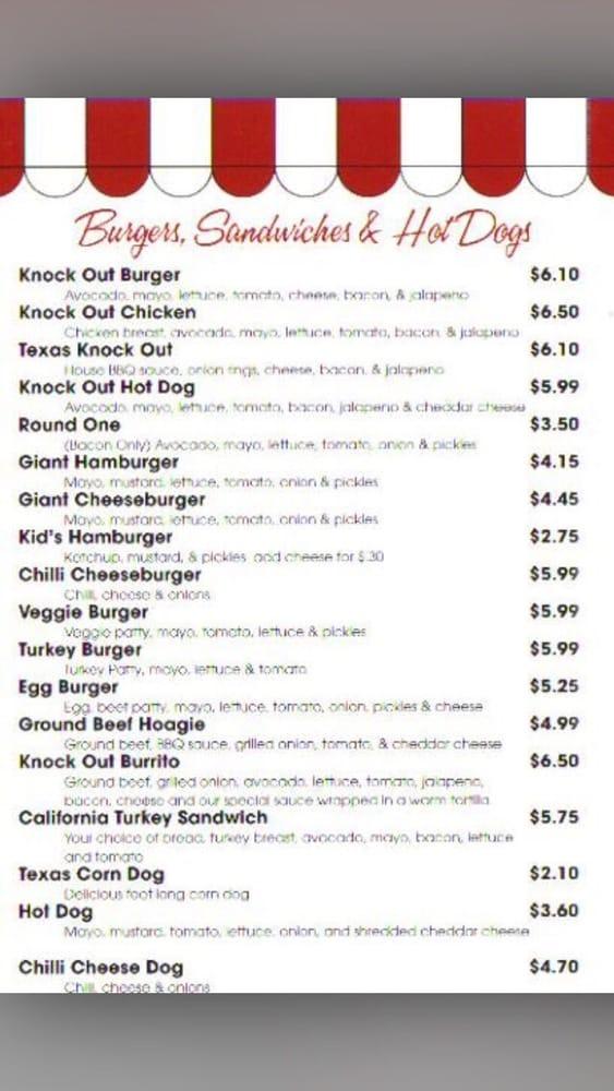 Menu at Scenic Drive In desserts, Modesto, Scenic Dr