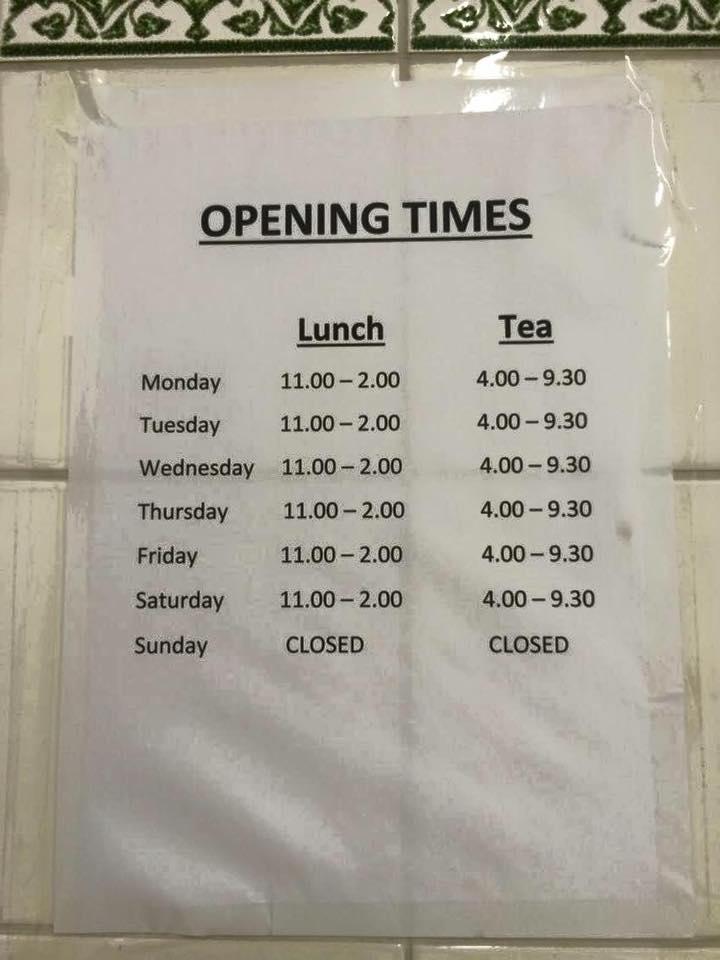 Menu at Wingates Chippy fast food, Bolton