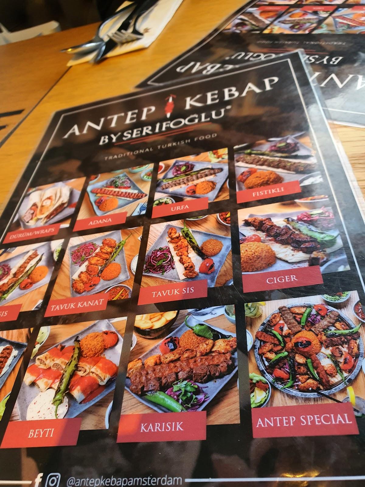 Antep Kebap Amsterdam, Amsterdam - Carta del restaurante y opiniones