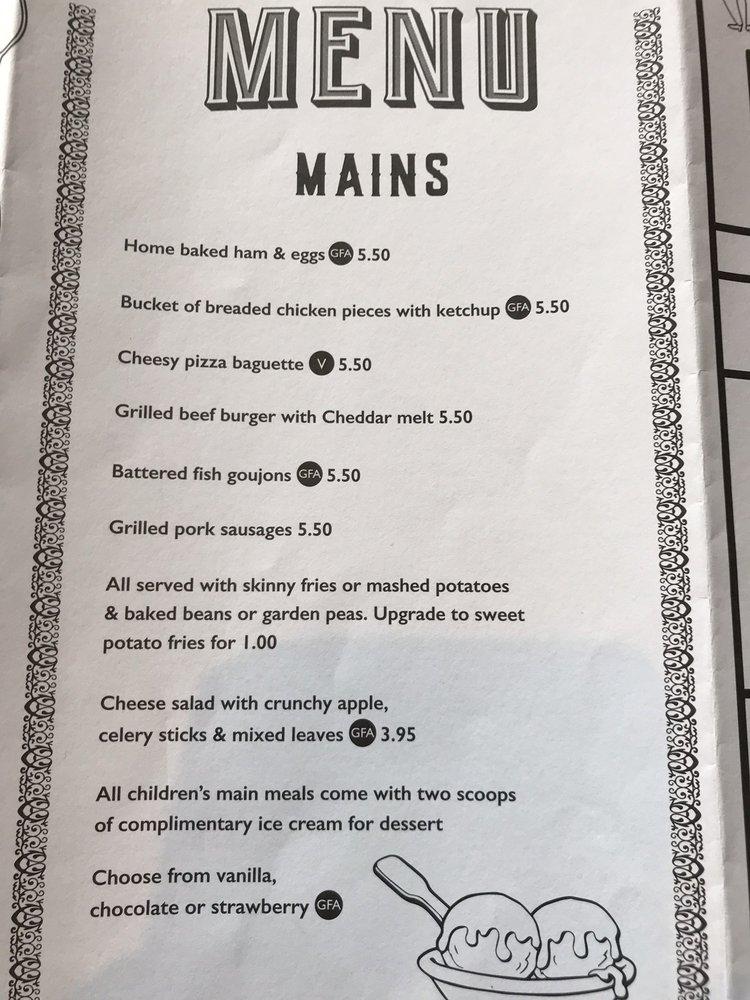 Menu at The Sheldon Arms pub & bar, Ashton-under-Lyne
