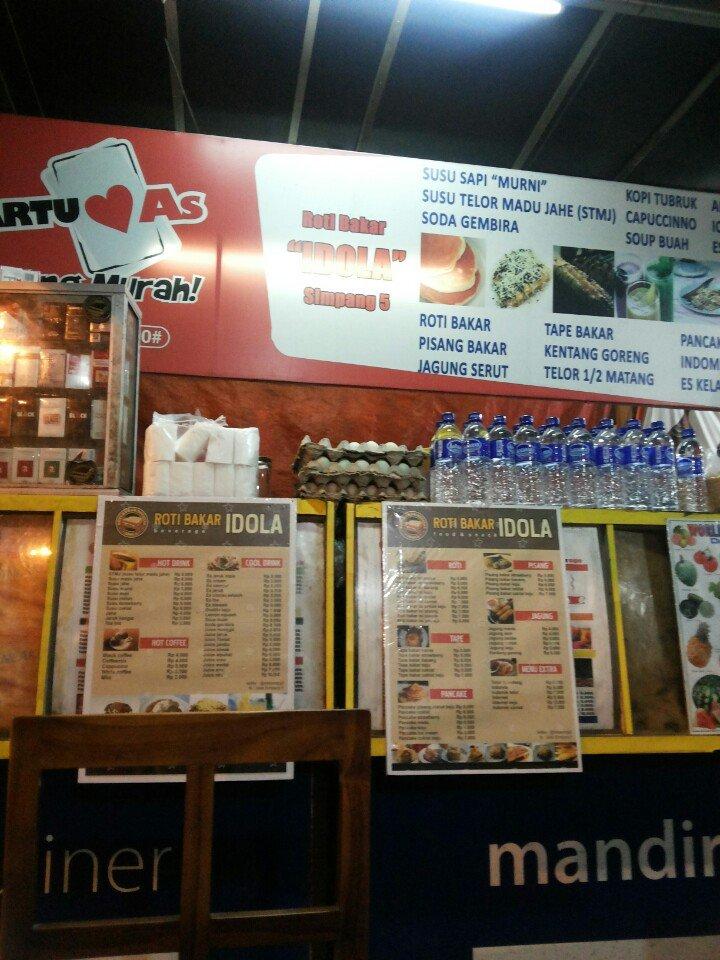 Menu at GAMA Roti Bakar & STMJ restaurant, Semarang