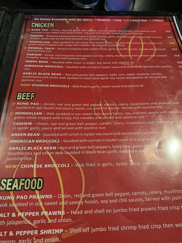 Menu at Silver Dollar Casino Seatac restaurant, SeaTac