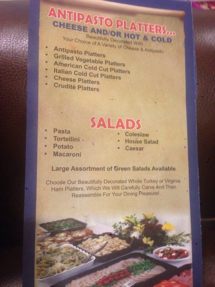 Menu at Cosmo & Alex restaurant, Mamaroneck