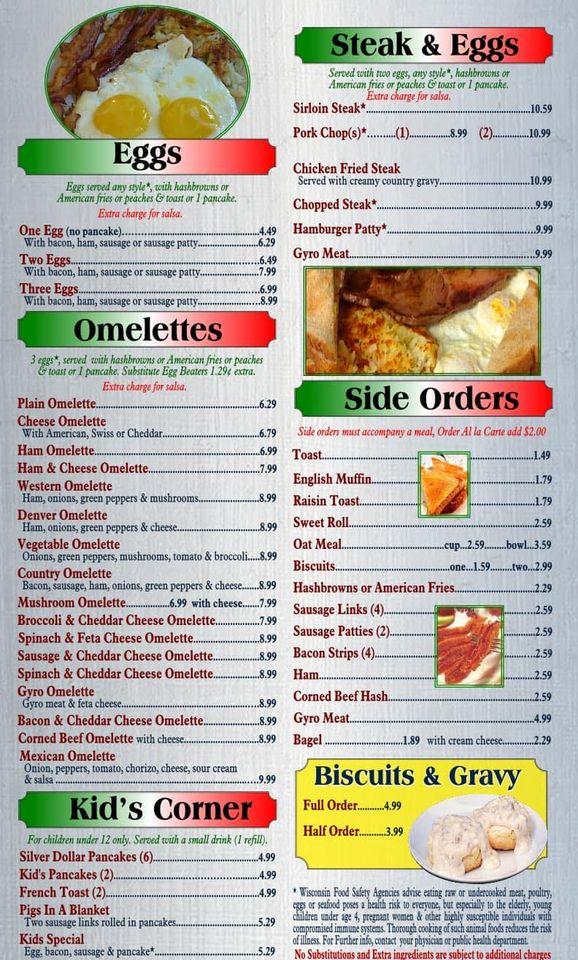 Menu at El Popo Tienda Mexicana restaurant, Wautoma, 340 E Main St